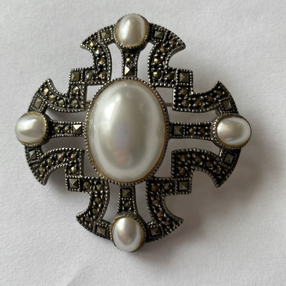 Judith Jack | Jewelry | Vintage Judith Jack Sterling Pin | Poshmark